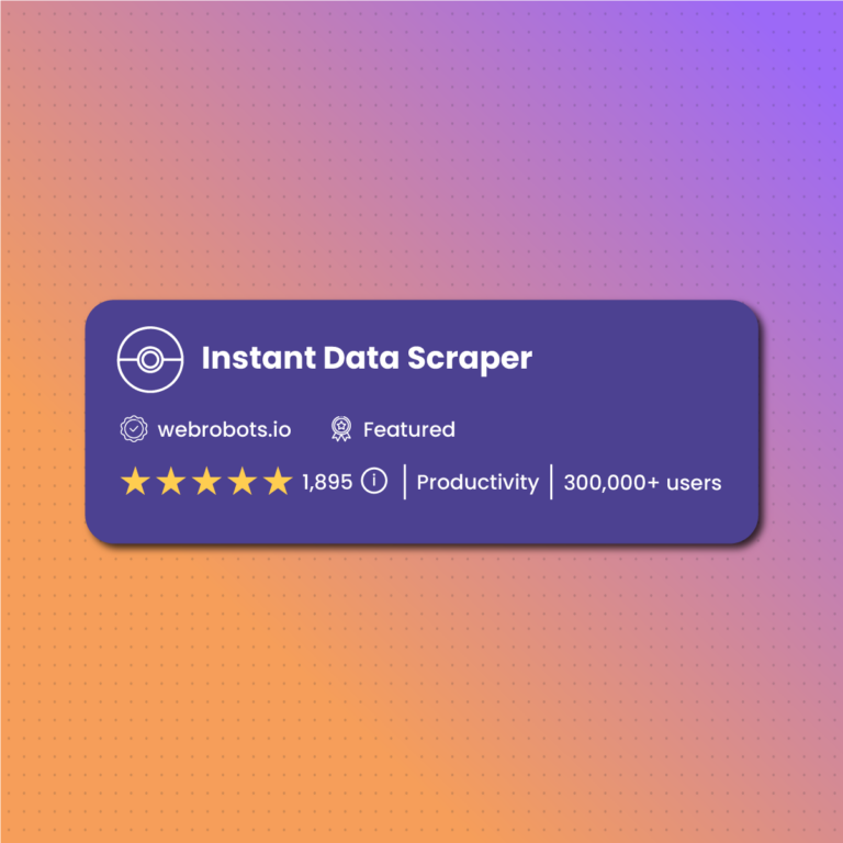 7 Best Web Data Scraping Extensions for Chrome - NetNut